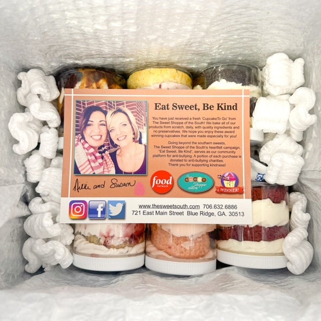 French Toast Box- Cupcakes to Go 6 Pack | The Sweet Shoppe of the South