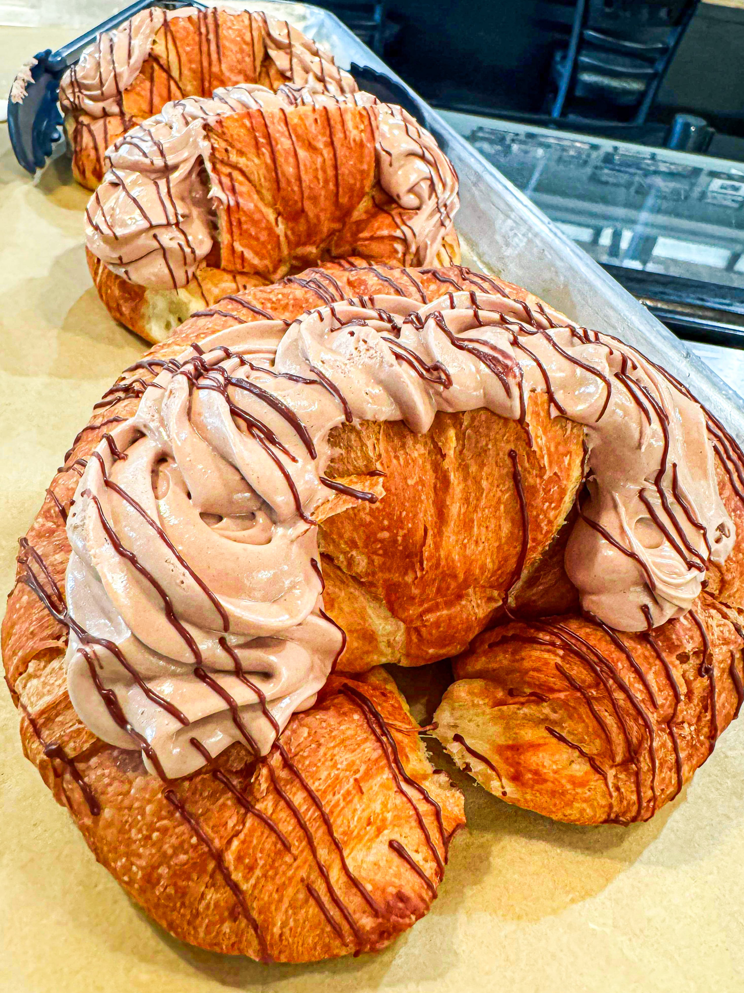 Hazelnut Croissants | The Sweet Shoppe of the South